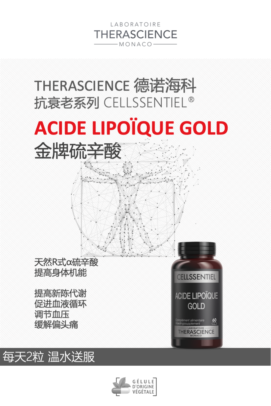 Acide lipoique gold | Therascience
